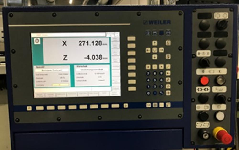 Artikel: Weiler E 30 CNC Cylendrehmaschine - MHS Maschinenhandel Schleswig-Holstein GmbH