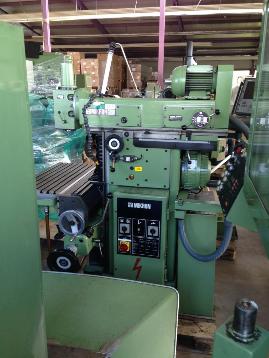 Artikel: Mikron WF 2 / 3 S Werkzeugfräsmaschine - MHS Maschinenhandel ...