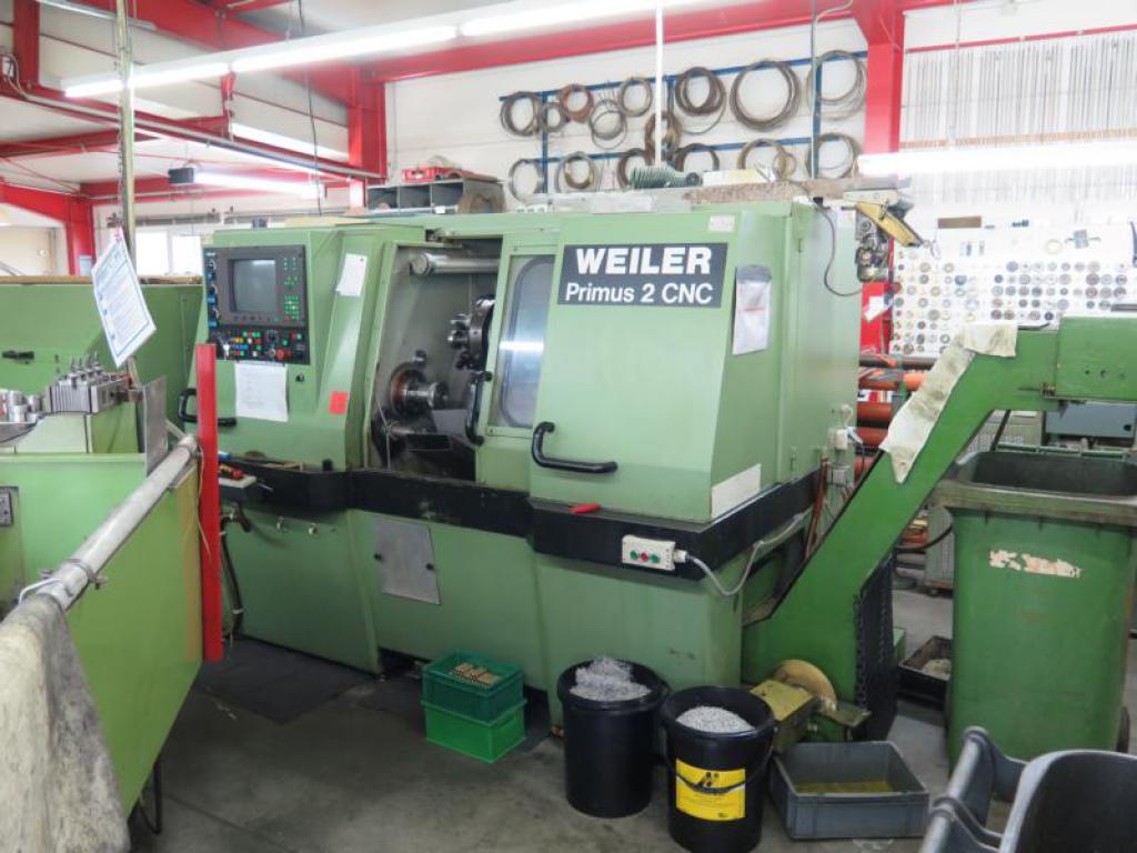 Artikel: Weiler Primus 2 CNC CNC Drehmaschine - MHS Maschinenhandel ...