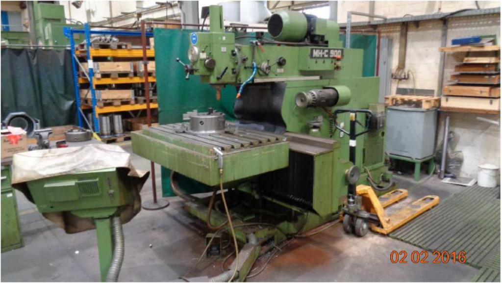 Artikel: MAHO MH 900 C CNC Werkzeugfräsmaschine - MHS Maschinenhandel ...