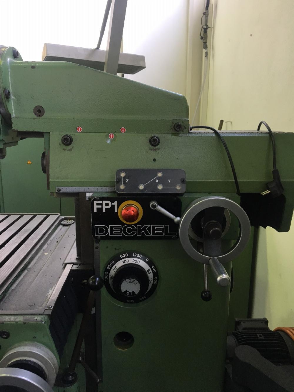 Artikel: Deckel FP 1 Active Digital Werkzeugfräsmaschine - MHS ...
