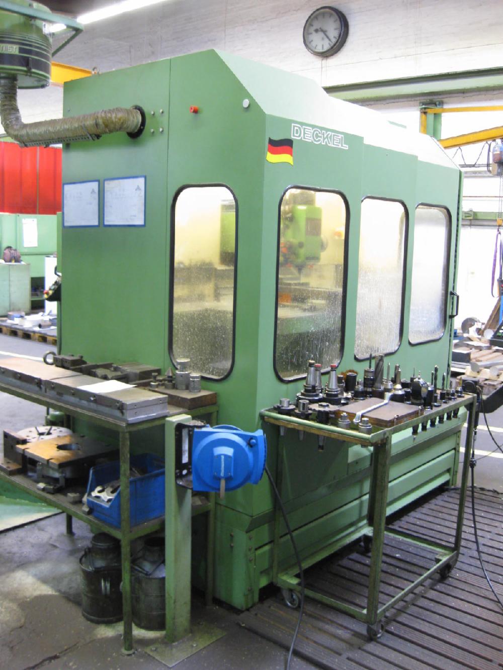 Artikel: Deckel FP 4 NC CNC Fräsmaschine - MHS Maschinenhandel ...