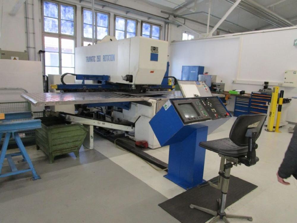 Artikel: Trumpf Trumpf Trumatic 260 Rotation CNC Stanz - Nibbelmaschine ...