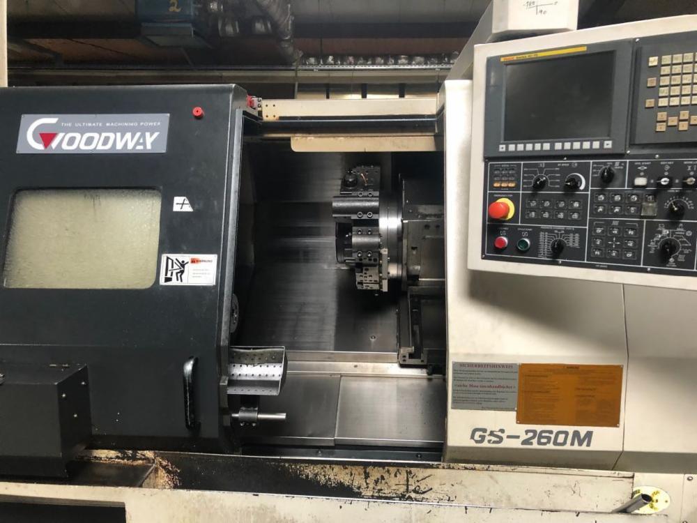 Artikel: Goodway GS 260 M CNC Drehmaschine - MHS Maschinenhandel ...