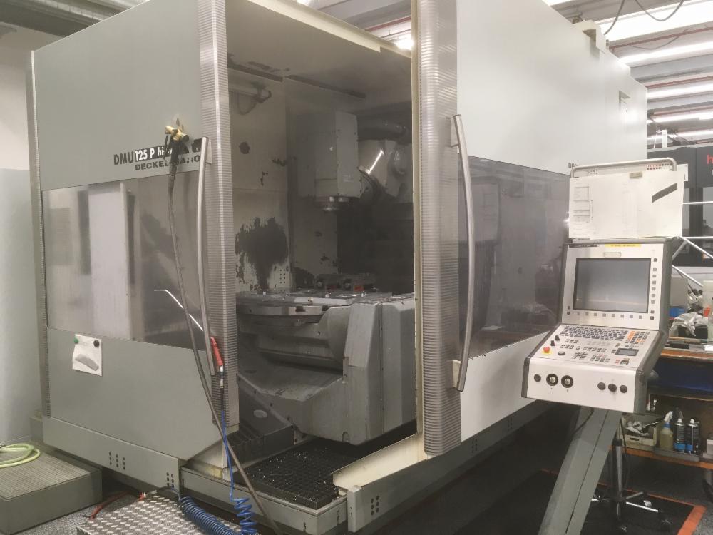 Artikel: DMG DMU 125 hi dyn CNC 5 Achsen Bearbeitungszentrum - MHS ...