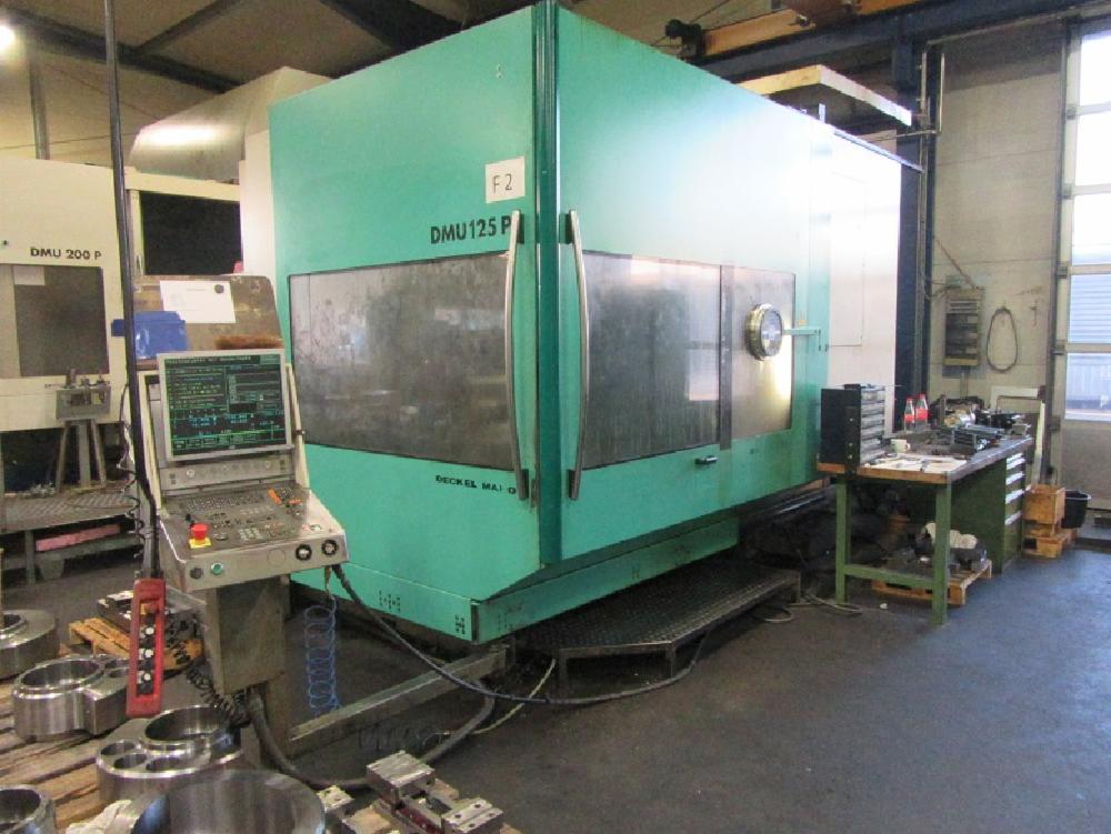 Artikel: DMG DMU 125 P CNC 5 Achs Fräsmaschine - MHS Maschinenhandel ...