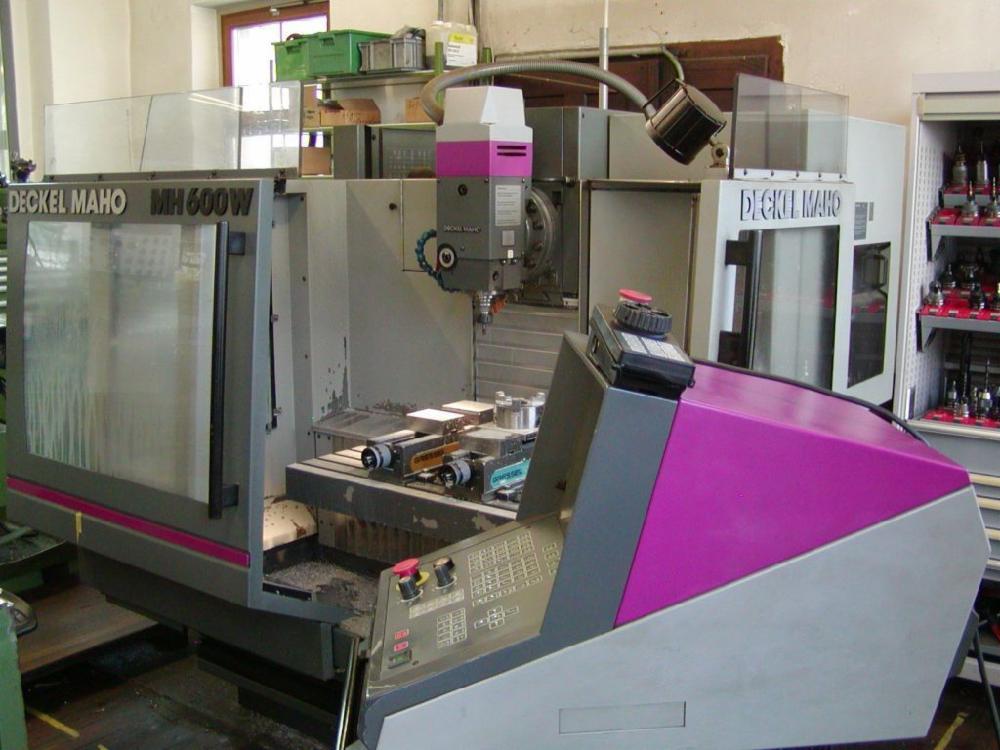 Artikel: MAHO MH 600 W CNC Fräsmaschine - MHS Maschinenhandel Schleswig ...