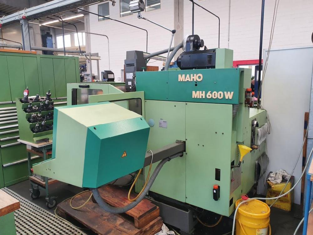 Artikel: MAHO MH 600 W CNC Werkzeugfräsmaschine - MHS Maschinenhandel ...