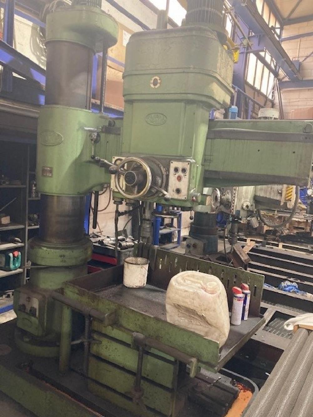 Artikel: Raboma 12 UH 125 Radialbohrmaschine - MHS Maschinenhandel ...