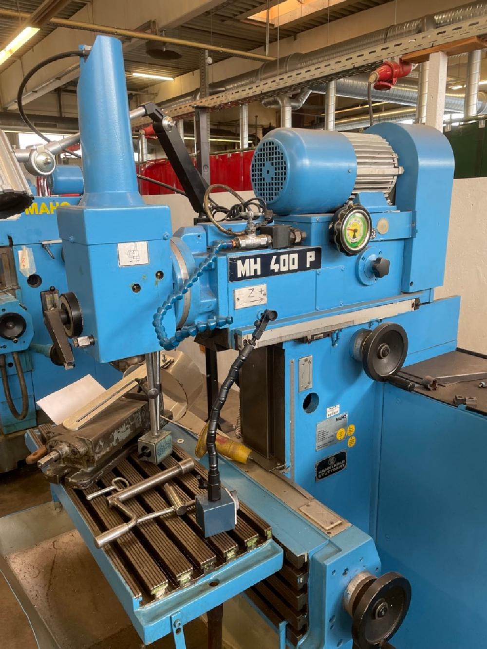 Artikel: MAHO MH 400 P Werkzeugfräsmaschine - MHS Maschinenhandel ...