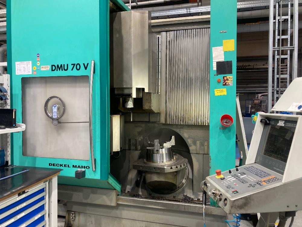 Artikel: DMG DMU 70 V CNC 5 Achsen Bearbeitungszentrum - MHS ...