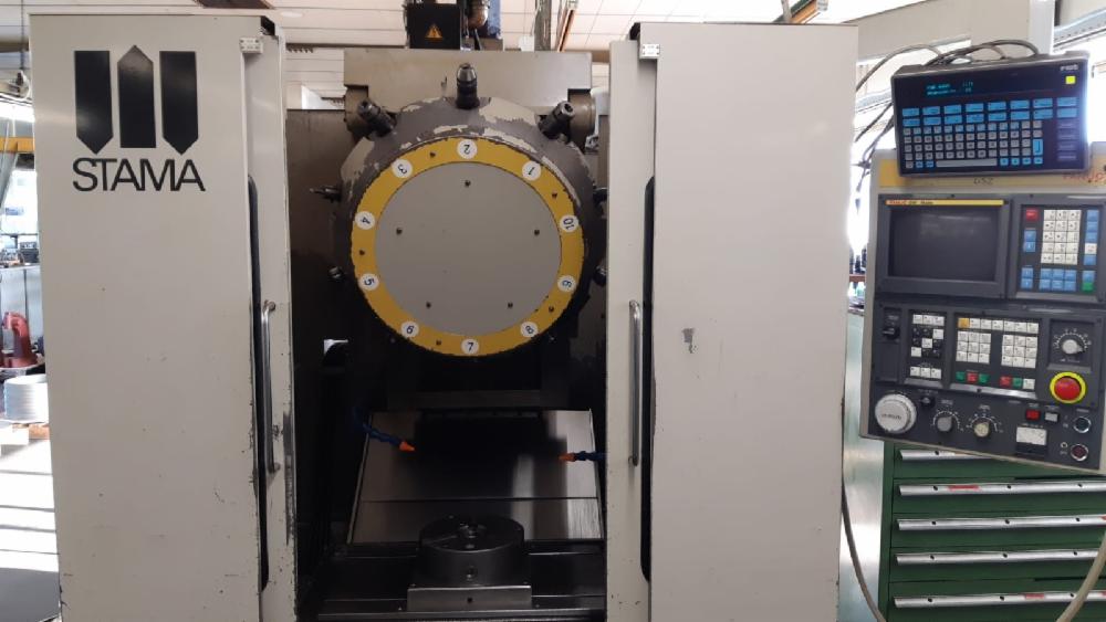 Artikel: Stama MC 010 CNC Vertikal 3 Achsen Bearbeitungszentrum - MHS ...