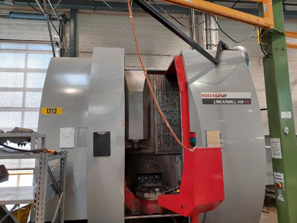 Artikel: Emco HD 600 CNC Vertikal Bearbeitungszentrum EMCO FAMUP - MHS ...