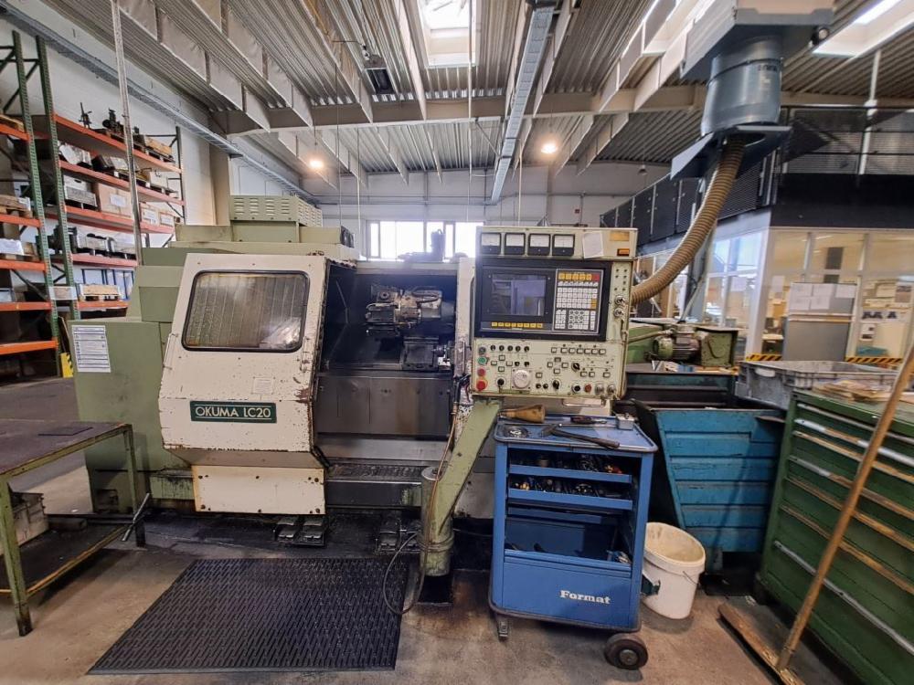 Artikel: OKUMA LC 20 1 SC CNC Drehmaschine - MHS Maschinenhandel ...