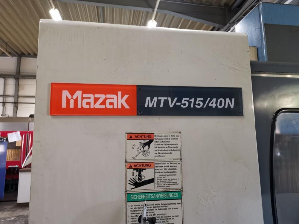 Artikel: Mazak MTV – 515 / 40 N CNC Vertikal Bearbeitungszentrum - MHS ...