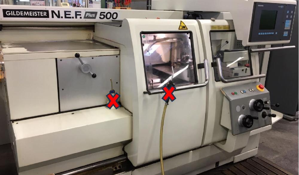 Artikel: Gildemeister NEF Plus 500 CNC Zyklen Drehmaschine - MHS ...