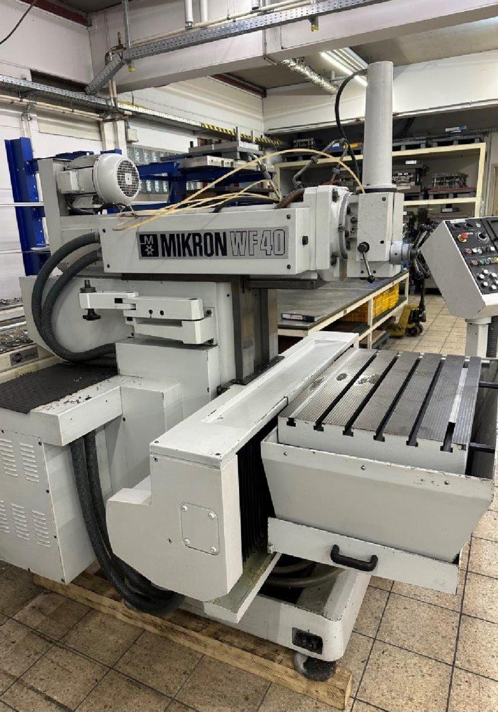 Artikel: Mikron WF 40 P CNC Werkzeugfräsmaschine - MHS Maschinenhandel ...